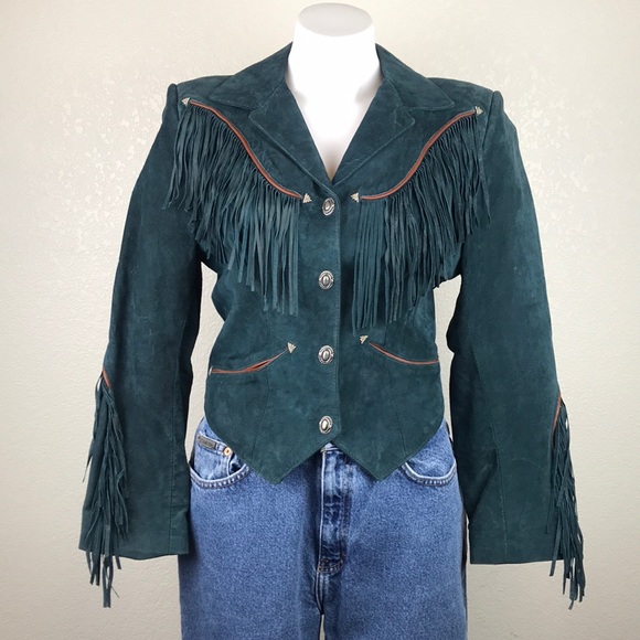 Diamond Leathers | Jackets & Coats | Diamond Leathers Vintage Green ...